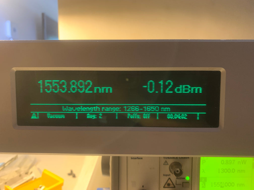 Agilent 86120C MULTI-WAVELENGTH METER Wavemeter — HJ Optronics, Inc.