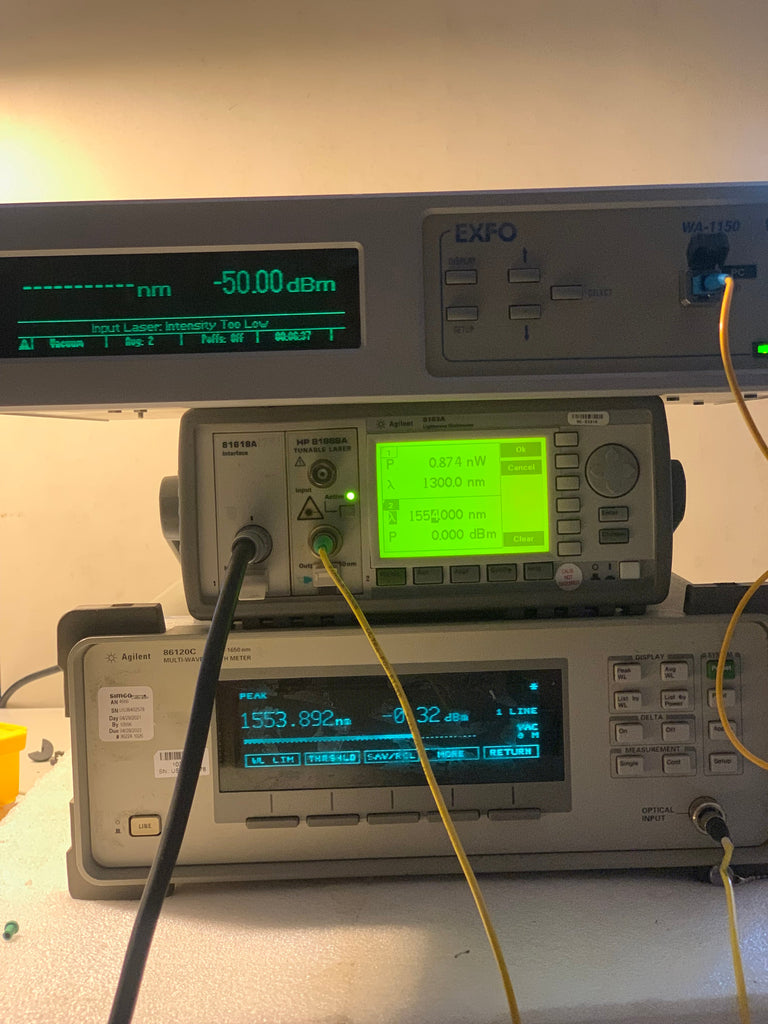 Agilent 86120C MULTI-WAVELENGTH METER Wavemeter — HJ Optronics, Inc.
